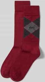 HUGO BOSS Socken aus Baumwoll-Mix im 2er-Pack Modell ARGYLE