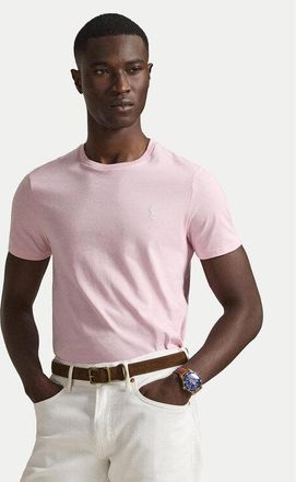Polo Ralph Lauren T-Shirt 710671438520 Rosa Custom Slim Fit
