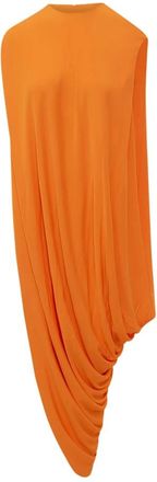 Tom Ford Femme, Robes, Orange, Taille: 34 FR Impossible Asymmetric Cap Sleeve Top