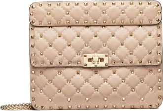Valentino Garavani Femme, Accessoires, Rose, Taille: ONE Size Shoulder Bag Poudre P45