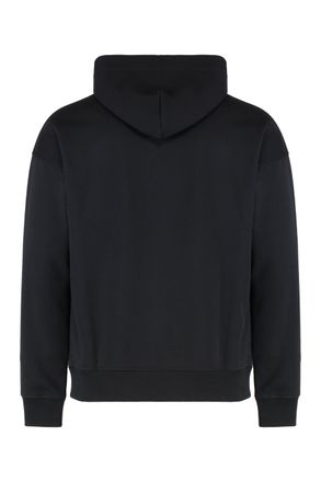 Diesel Mens S-Rob-Hood-R1 Cotton Hoodie Black Jumpers Sweater
