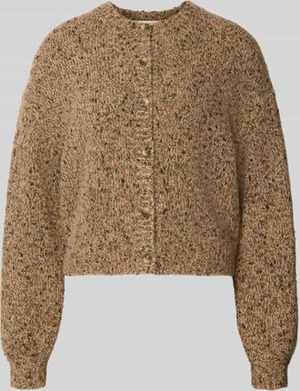 Selected Strickjacke aus Wolle Alpaka-Mix