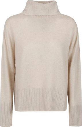 Aragona pull côtelé à col roulé - Tons neutres