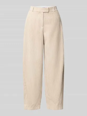 Comma Barrel Fit Cordhose mit Ges&auml;&szlig;taschen