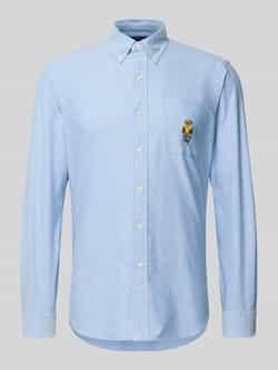 Polo Ralph Lauren Custom Fit Freizeithemd mit Motiv-Stitching