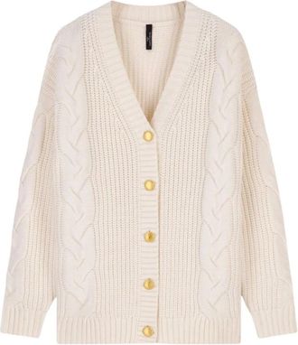 Marciano Eras Chunky Cardigan - - Knitwear - Damen - Wei&szlig; - M