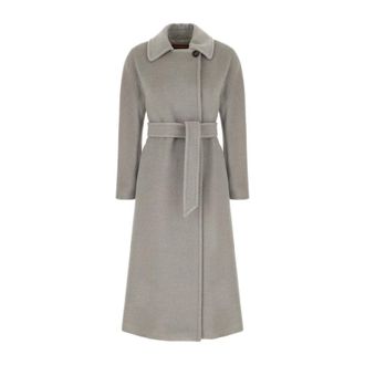 Max Mara Tenzone Mantel - - Coats - Damen - Grau - 2XS