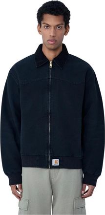 Carhartt Work in Progress Homme, Vestes, Noir, Taille: XL OG Santa Fe Jacket