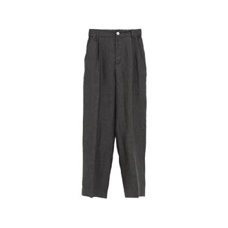 Jacquemus Homme, Pantalons, Gris, Taille: M Wide Pantalons