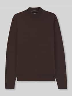 HUGO BOSS Regular Fit Pullover aus reiner Schurwolle Modell Bjarno