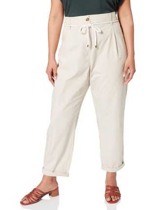 Esprit Damen Hose 051ee1b324, 290/Light Beige, 44