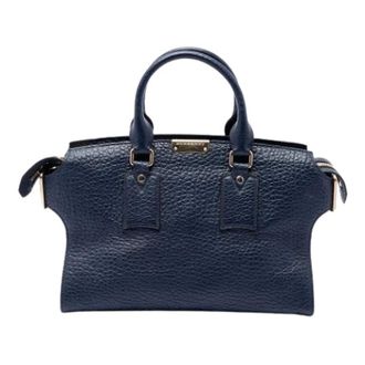 Burberry Sac &agrave; main Pre-owned - Femme - Pre-owned - Bleu - Taille: ONE Size