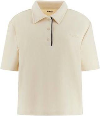 Guess Polo uni &agrave; manches courtes