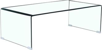Atmosphera Atmosphera - Table basse Lenia transparent 110x55x38cm créateur dintérieur