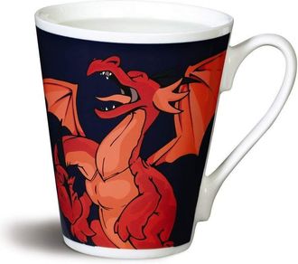 Nici Nici 39825 Tassen, Porzellan, Mehrfarbig, 8,8 x 8,8 x 10,5 cm