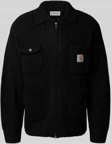 Carhartt Work in Progress Strickjacke mit Zweiwege-Reißverschluss