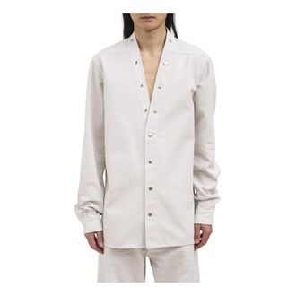 Rick Owens Larry Shirt - - Shirts - Herren - Grau - S