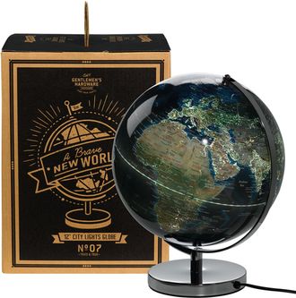Gentlemen's Hardware Globe Light | Kunststoff | Blau | 30,5 cm
