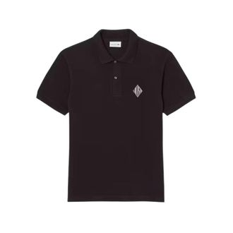 Lacoste Homme, Tops, Brun, Taille: M Polo en piqu&eacute; Coupe Classique avec Badge