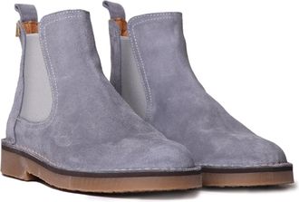 Toni Pons Damen-Stiefelette aus geteiltem Wildleder- ISA-SY - Jeans, 36 EU