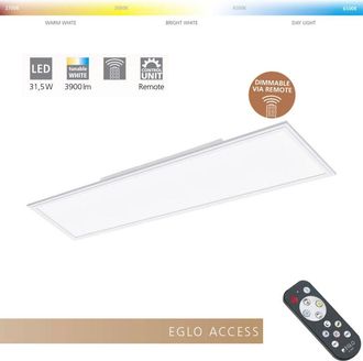 Eglo acc&egrave;s plafond LED lumi&egrave;re SALOBRENA-A &agrave; L blanc: 120cm B: 30cm H: 5cm