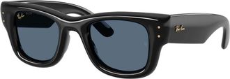 Ray-Ban Homme, Accessoires, Noir, Taille: 50 MM Wayfarer Puffer