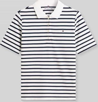 Tommy Hilfiger Regular Fit Poloshirts aus Baumwoll-Mix
