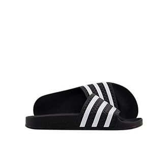 adidas Adidas Adilette, Chaussures de Plage & Piscine homme - Black White Black 280647 - 42 EU