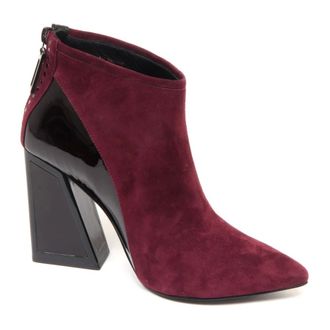 Kat Maconie Bordeaux Wildleder/Lack Stiefel Schuh - - Shoes - Damen - Rot - 39 EU