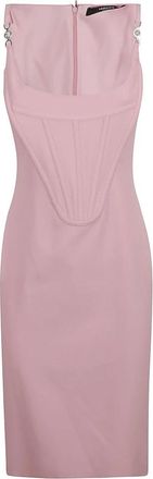 Versace Midi Kleider - - Dresses - Damen - Rosa - XS