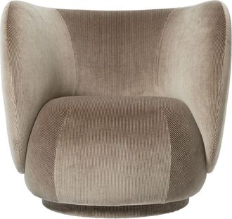 Ferm Living Fauteuil en velours Rico Ferm Living