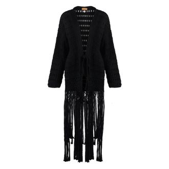 Alanui Damen, Strickwaren, Schwarzk, M/LGröße