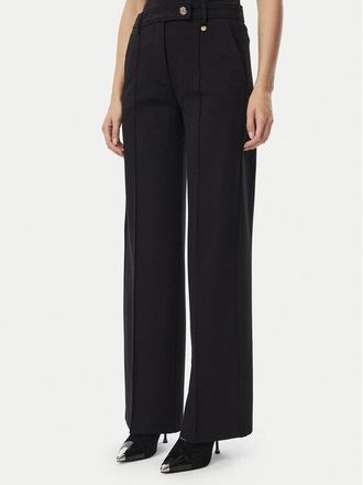 Liu Jo Stoffhose WF6361 J9189 Schwarz Relaxed Fit
