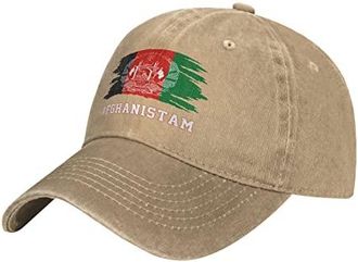 Generic Pare-Soleil Casquette Drapeau Afghan, Denim Afghan Classique Casquette Trucker L&eacute;ger Chapeau Soleil pour Sports Ext&eacute;rieur Course