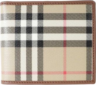 Burberry Check Bifold Wallet
