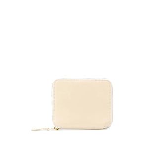 Comme Des Gar&ccedil;ons Leder Zip Wallet - - Accessories - Damen - Beige - ONE SIZE