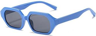 Generic Lunettes De Soleil Sport À Petite Monture For Hommes Plein Air For Femmes En Vacances Et Conduite(Blue)