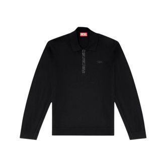 Diesel K-Vilnius LS Top - - Tops - Herren - Schwarzk - 2XL