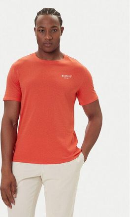 Mustang Jeans Mustang T-Shirt Austin 1016857 Rot Regular Fit