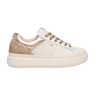 Nero Giardini Baskets &agrave; plateforme - Femme - Chaussures - Blanc - Taille: 36 EU