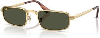 Ray-Ban Rb3927 By A$ap Rocky Sonnenbrillen Arista Gold Fassung Gr&uuml;n Glas 54-21
