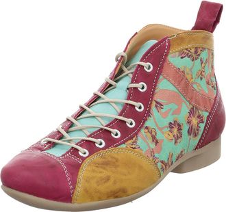 Think Damen GUAD2 Lederfutter Mode-Stiefel, Pacific/Kombi 9180, 41 EU