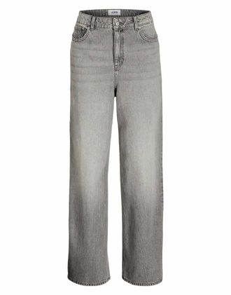 Jack & Jones Weite Denim-Jeans in Grau