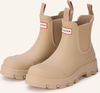 Hunter Chelsea-Boots Elements Elastic beige