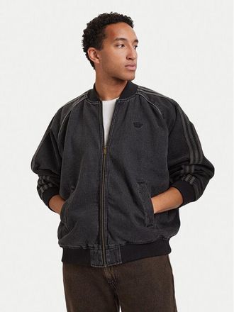 adidas Jeansjacke Sst Denim Track Top IB6948 Grau Regular Fit