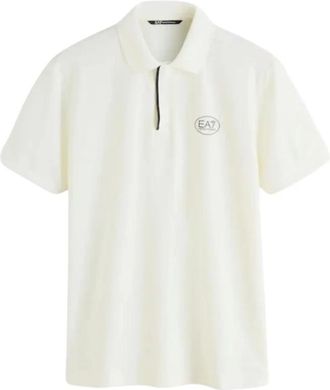 Emporio Armani Emporio Armani Ea7, Homme, Tops, Beige, Taille: XL Polo