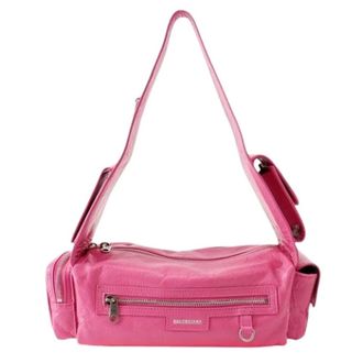 Balenciaga Sac bandouli&egrave;re vintage doccasion - Femme - Pre-owned - Rose - Taille: ONE Size
