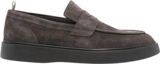 Officine Creative Mocassins en daim Frame 001 - Homme - Chaussures - Brun - Taille: 45 EU