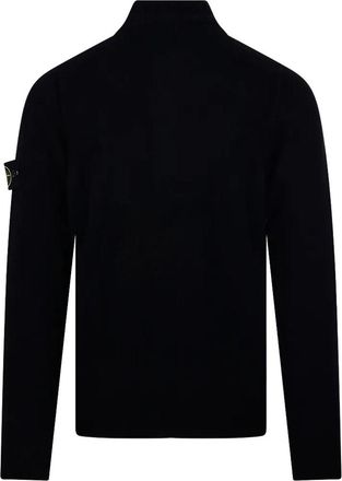 Stone Island Rollkragenpullover - Schwarz