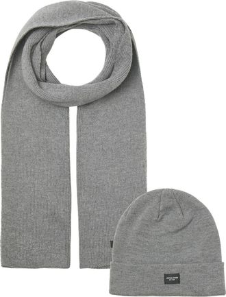 Jack & Jones Set: Schal und M&uuml;tze JACDna